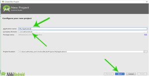 How To Start/Create A New Project In Android Studio | Abhi Android