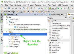 How To Create Drawable Resource XML File in Android Studio | Abhi Android